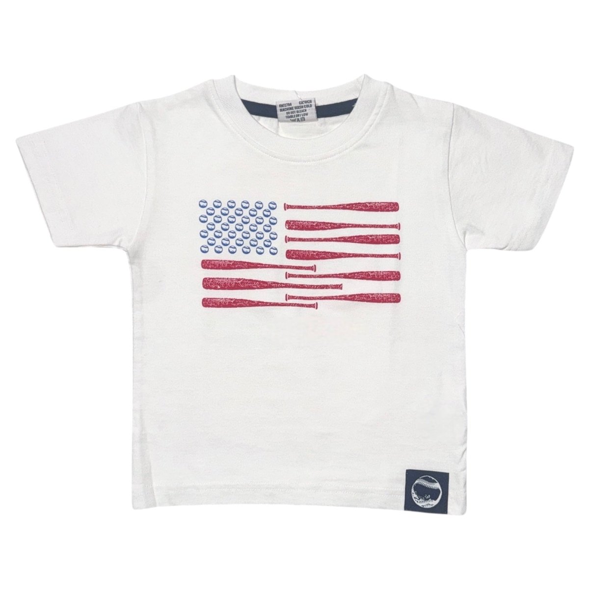 BASEBALL AMERICAN FLAG TSHIRT