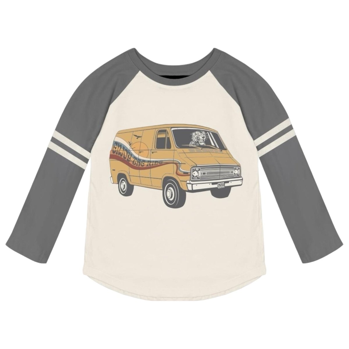 Vantastic Long Sleeve Raglan T-Shirt | Mini Dreamers