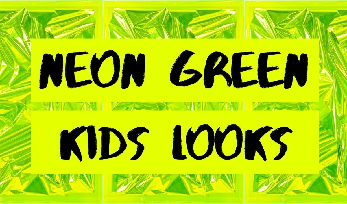 Trending: Neon Green Kids Looks