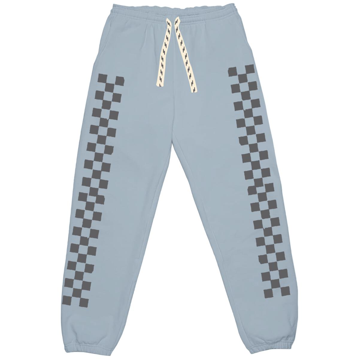 CHECKERED STOKED SWEATPANTS (PREORDER)