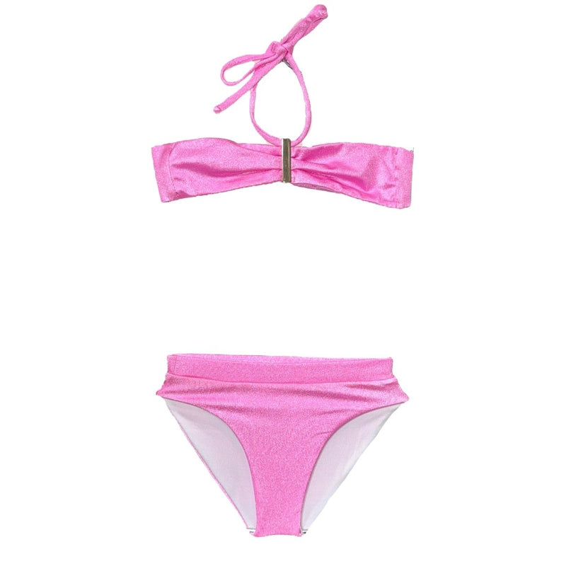 Girls’ Two Piece Bikini with Gold Hardware | Mini Dreamers