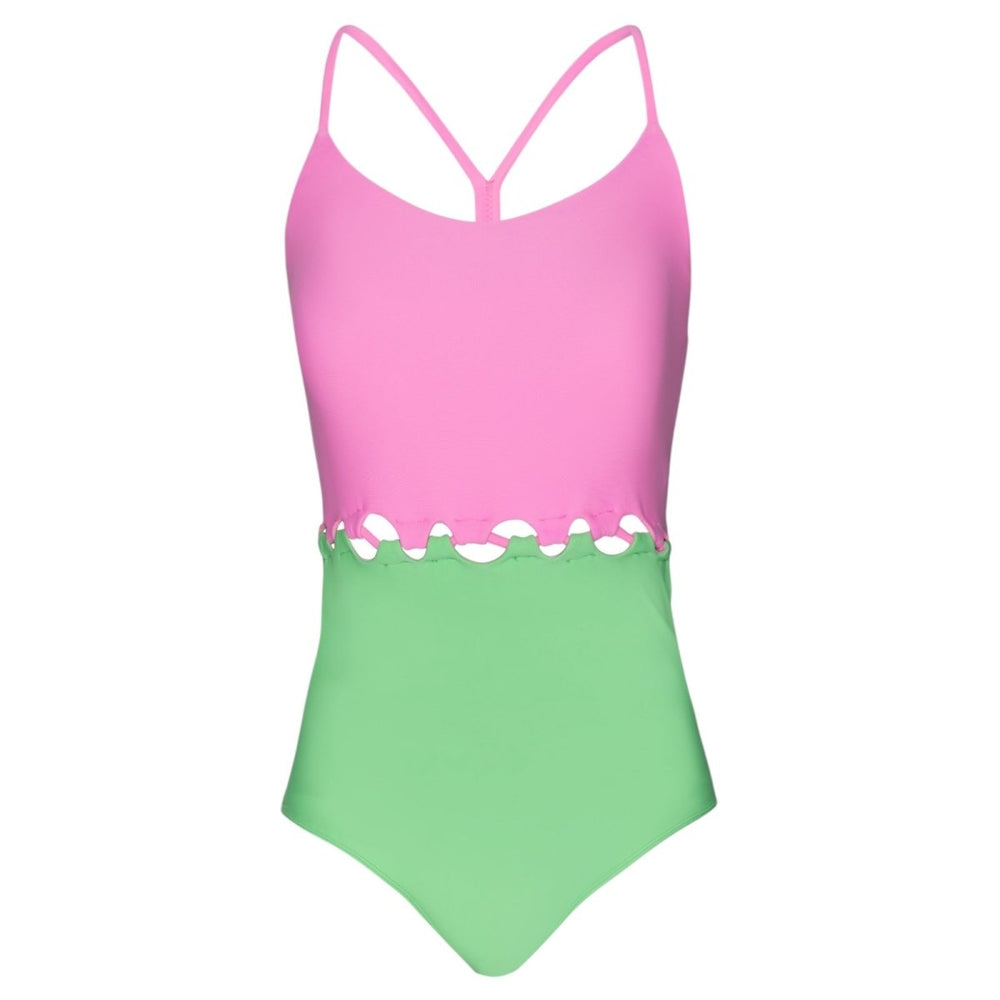 Colorblock One Piece Swimsuit | PQ Kids
