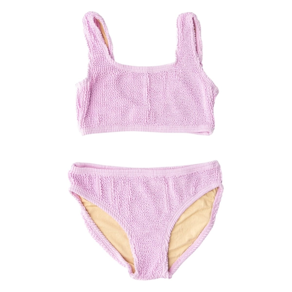 Mini Dreamers | Crinkle Sporty Two Piece Bikini - Shade Critters