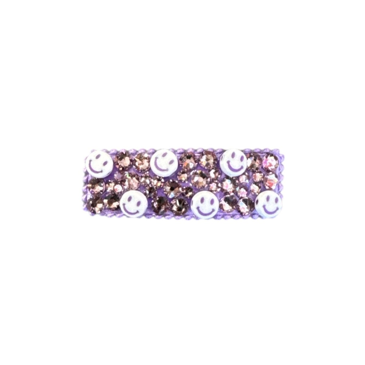 CRYSTAL SMILEY CLIP