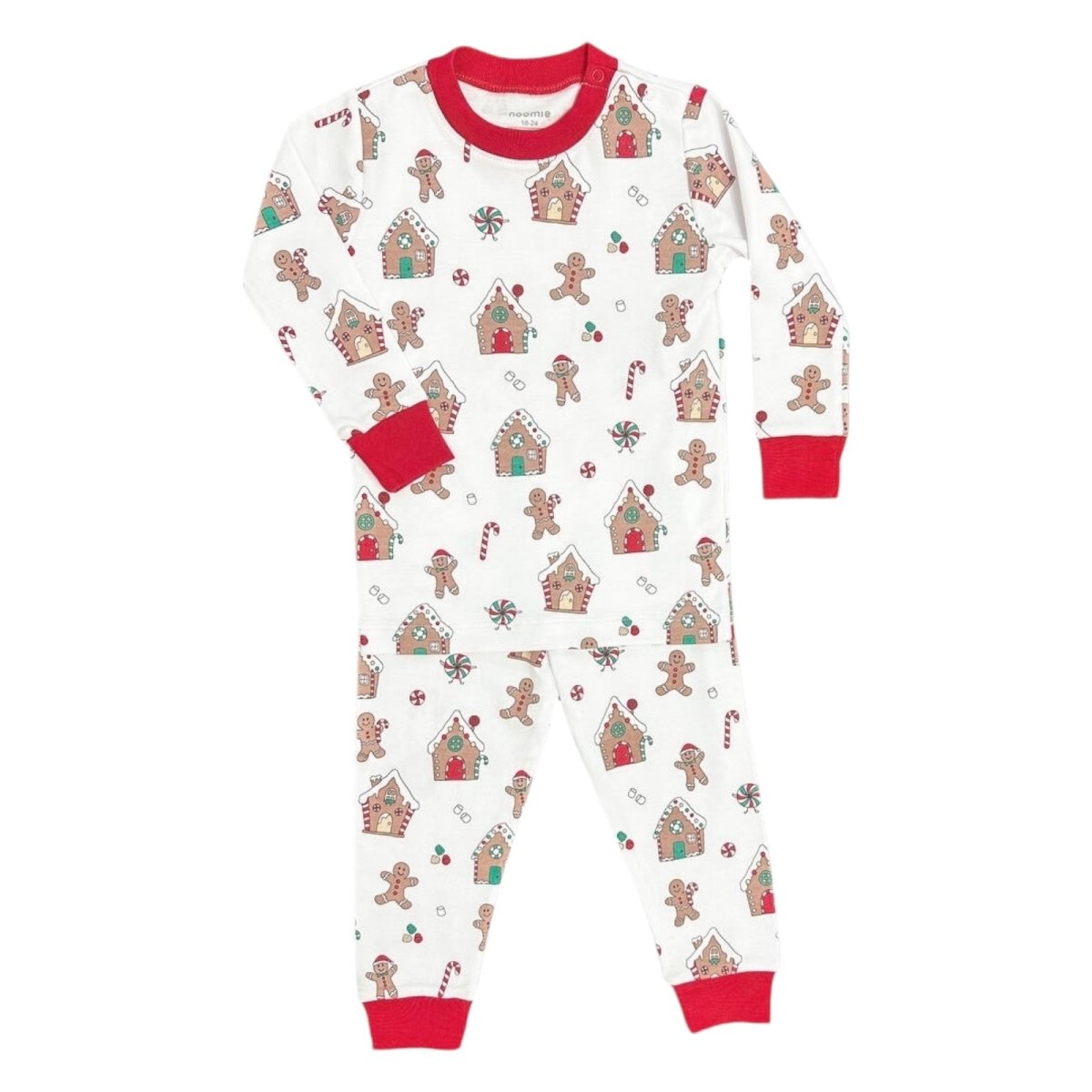 Gingerbread World Two Piece PJs | Mini Dreamers