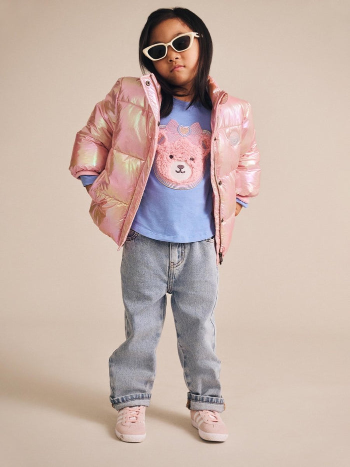 IRIDESCENT PUFFER JACKET