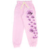 Rose Sweatpants with Floral Design | Mini Dreamers
