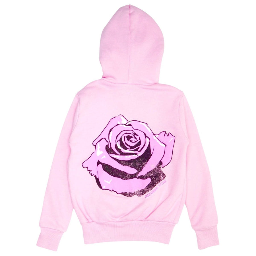 Californian Vintage Rose Zip Up Hoodie | Mini Dreamers