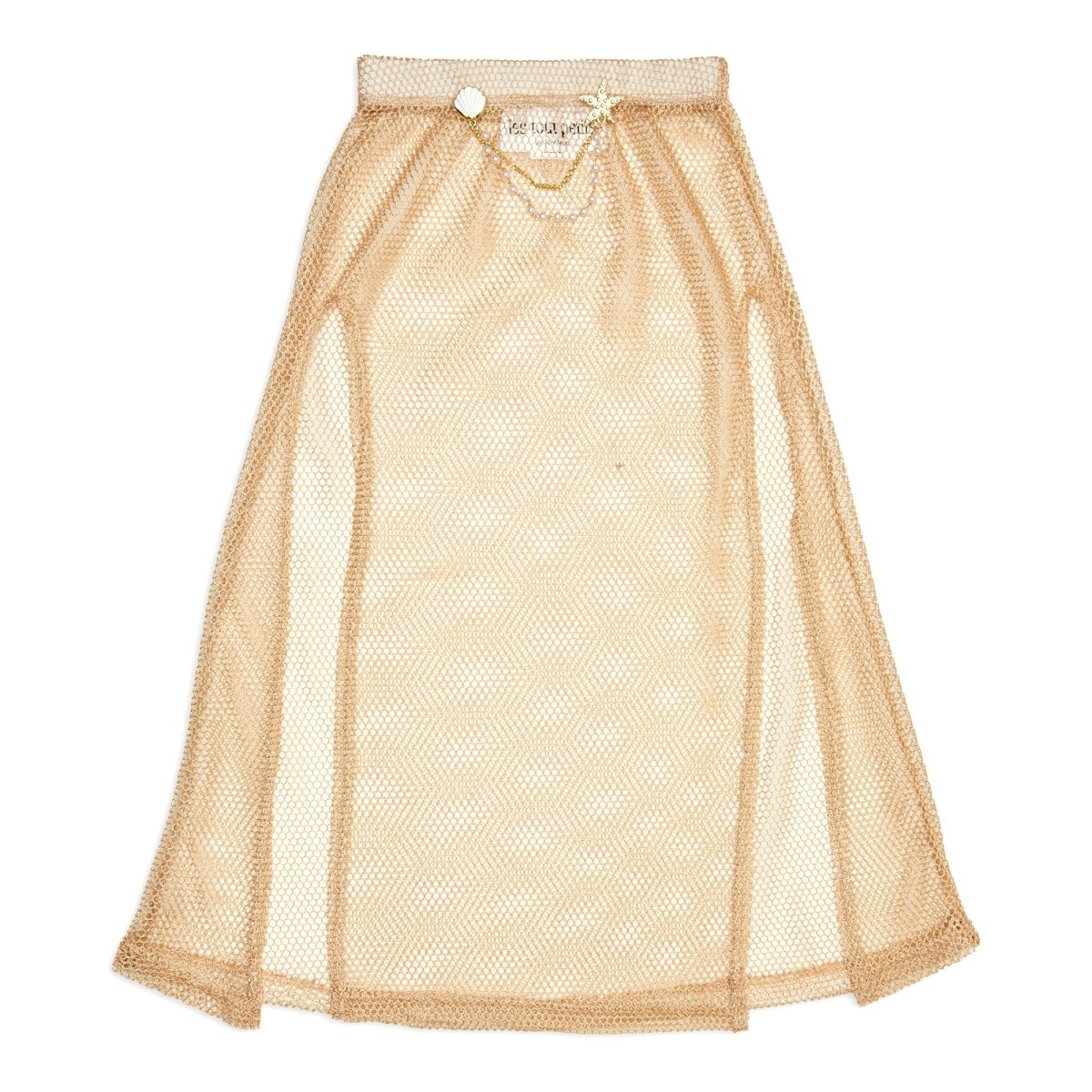 SEASHELL CHAIN MESH SKIRT