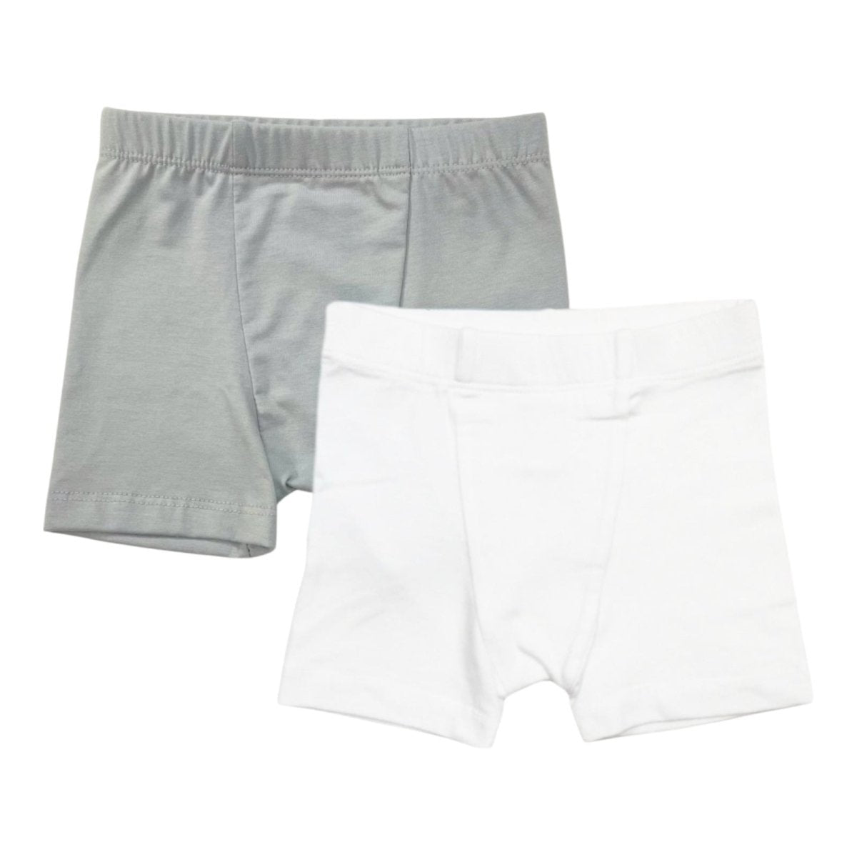 Solid 2 Pack Boxers in Soft Stretch Fabric | Mini Dreamers
