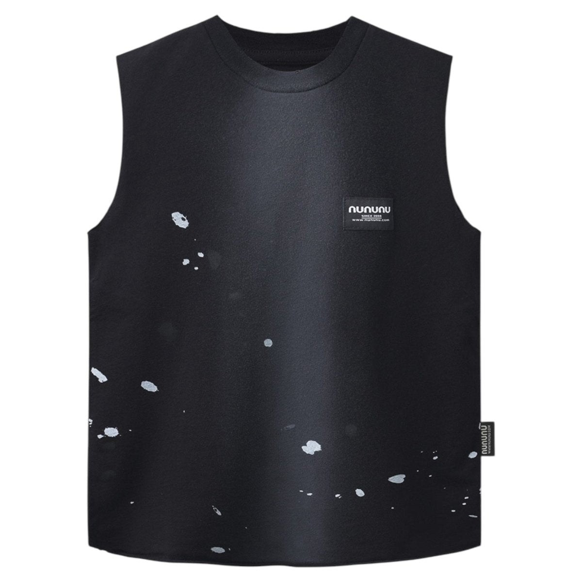 Cotton Splash Tank Top with Paint Splatter | Nununu