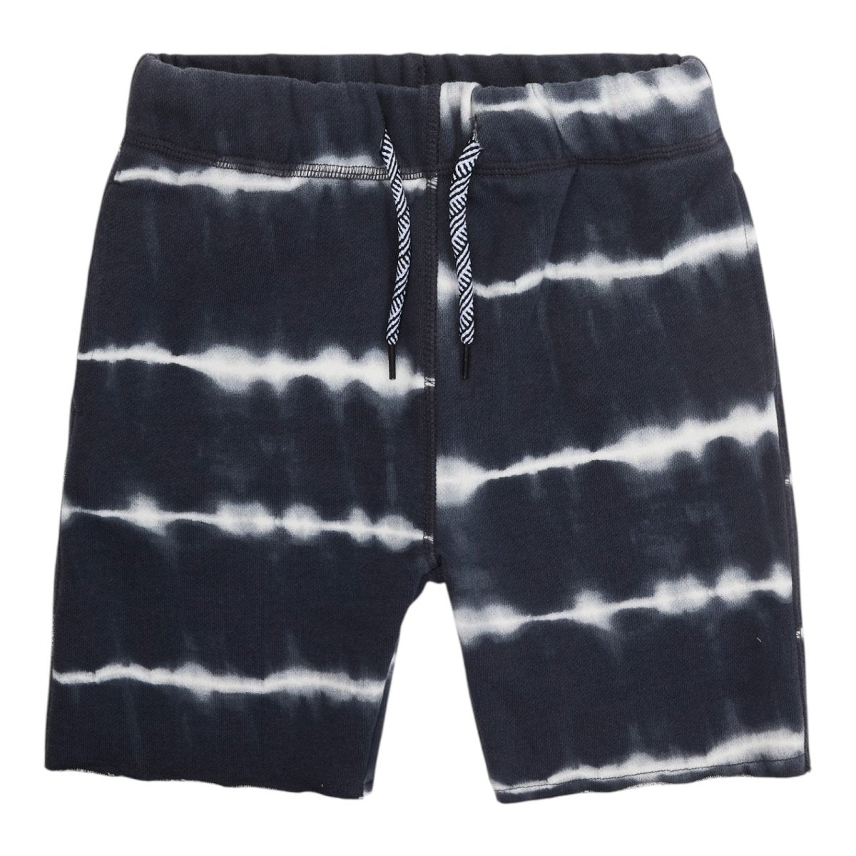 TIE DYE STRIPE CAMP SHORTS