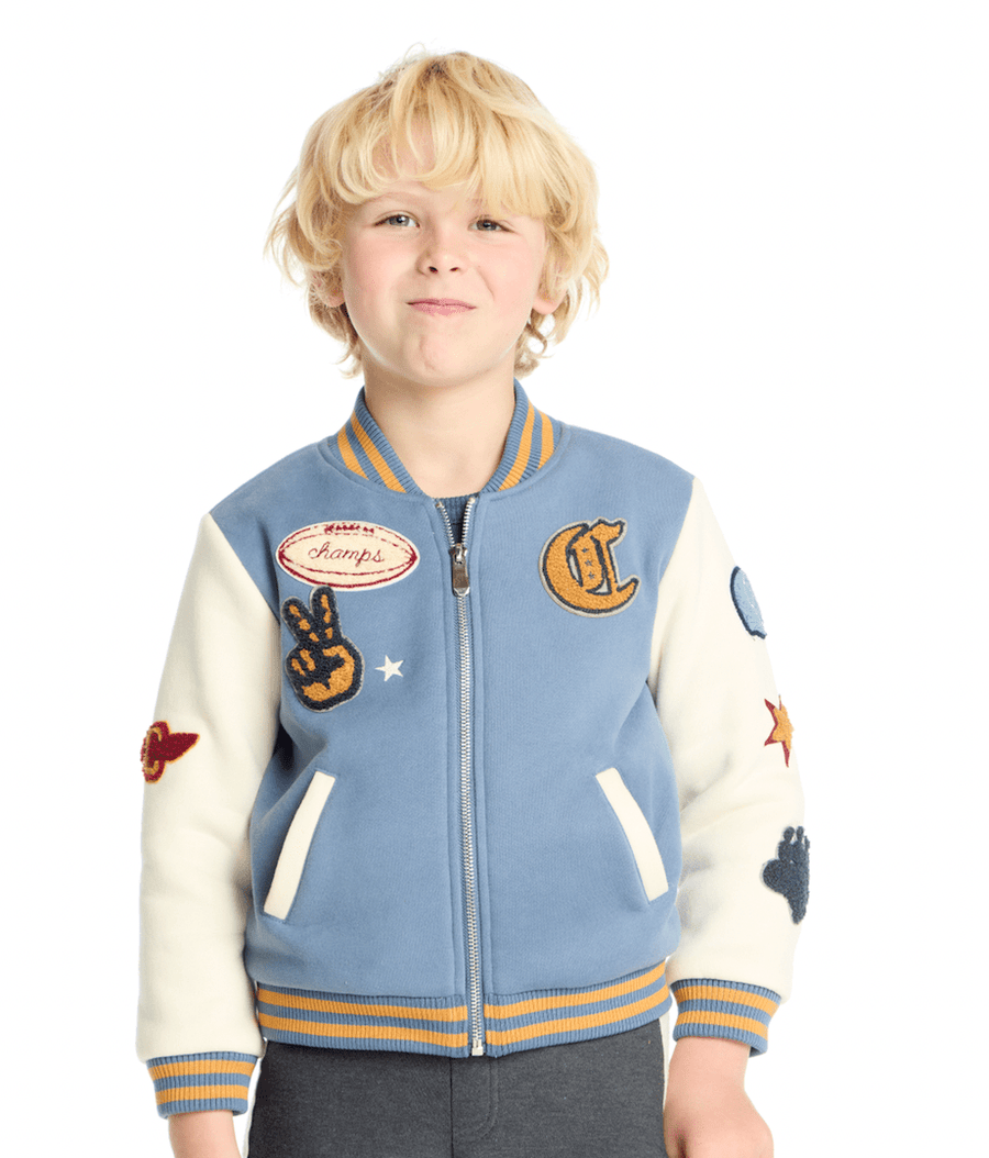 VARSITY FOOTBALL BOMBER JACKET