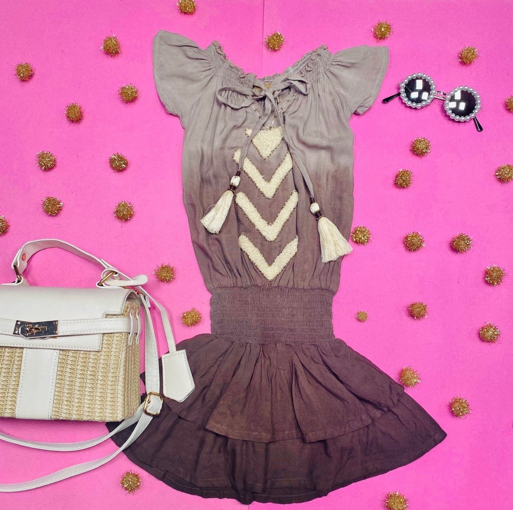 Gypsy Off The Shoulder Dress | Skemo