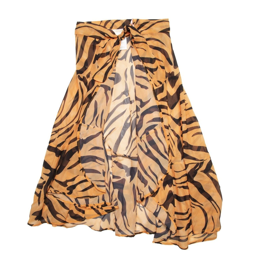TIGER COVER UP WRAP SKIRT | MOLA MOLA